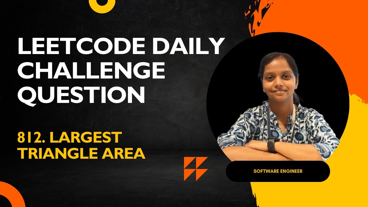 Leetcode | 812 Largest Triangle Area | Java | Mathematic Approach - YouTube