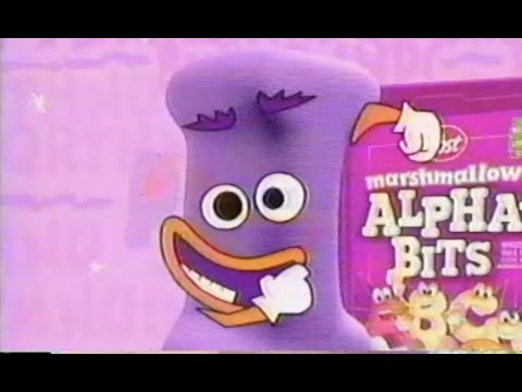 00s Commercials - Post Alpha Bits Cereal with Marshmallows Commercial 2000 - YouTube