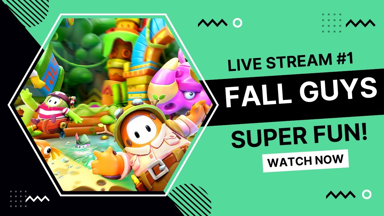 Fall Guys Twitch Live Stream | #1 | ManFromGTA | #fallguys # ...
