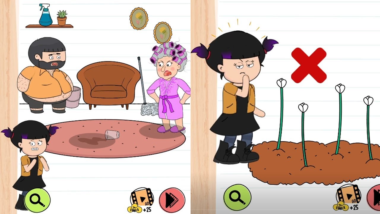 Brain test game 4 ! Fun game to test skills and solve puzzles pt 1 ...