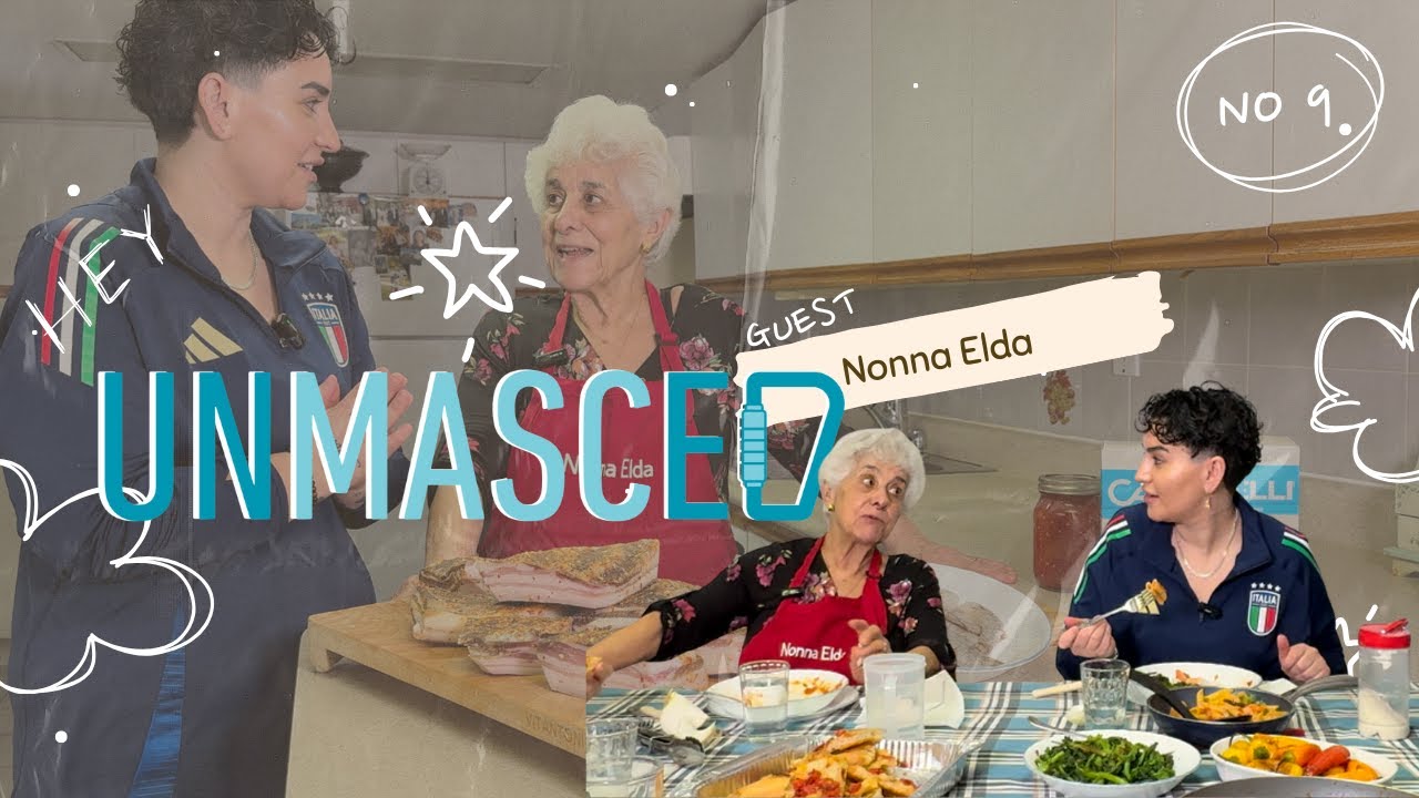 Unmasced – Episode 9: Cooking with Nonna Elda 🍝🇮🇹 - YouTube