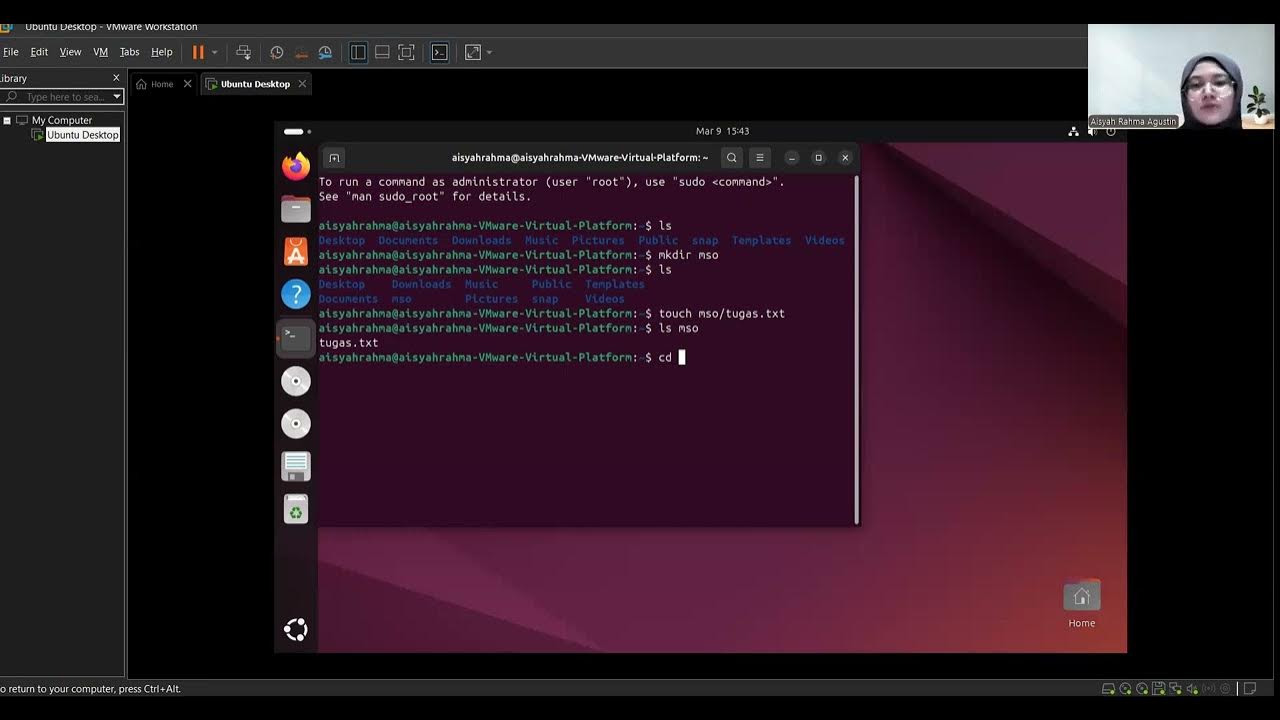 Perintah Dasar Terminal Linux - YouTube