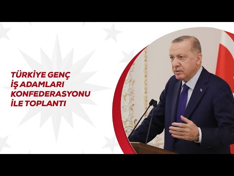 Türkiye Genç İş Adamları Konfederasyonu Heyeti ile Toplantı