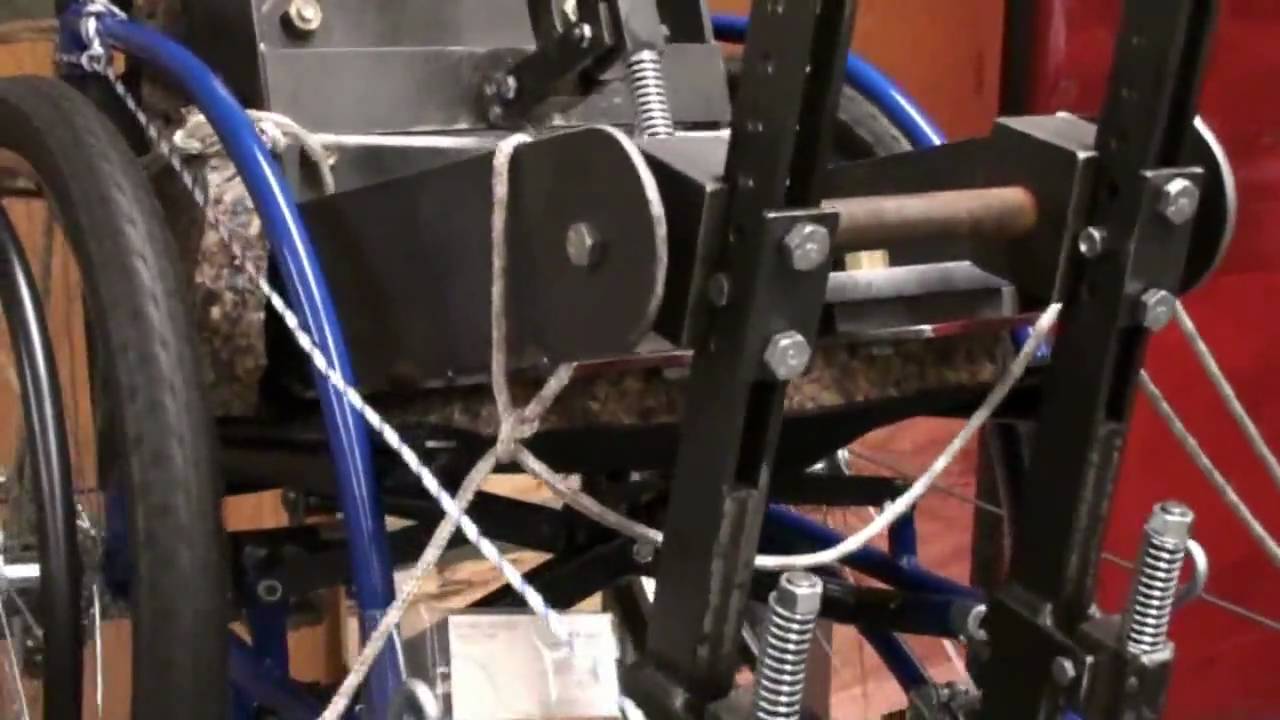 Whirlwind Double Drum Wheelchair Test Unit - YouTube