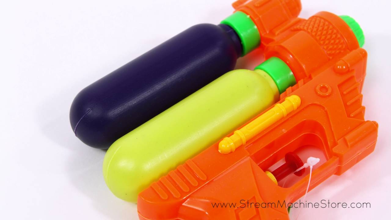Stream Machine CSG X1 6-Inch Water Gun (81000-7) - YouTube