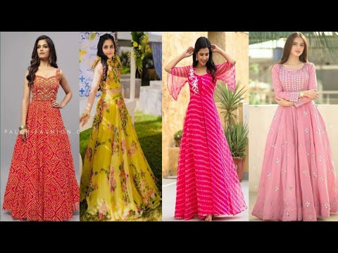 Festival Special Outfit || Diwali Special Long Dress Designs ||Papuji ...