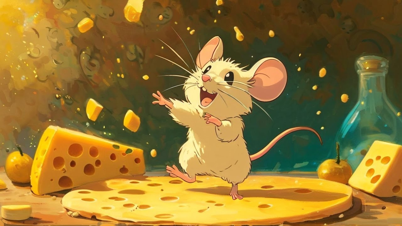 Mouse VS CHEESE POEM | Fun Poem for Kids | Bedtime Poem For Children ...