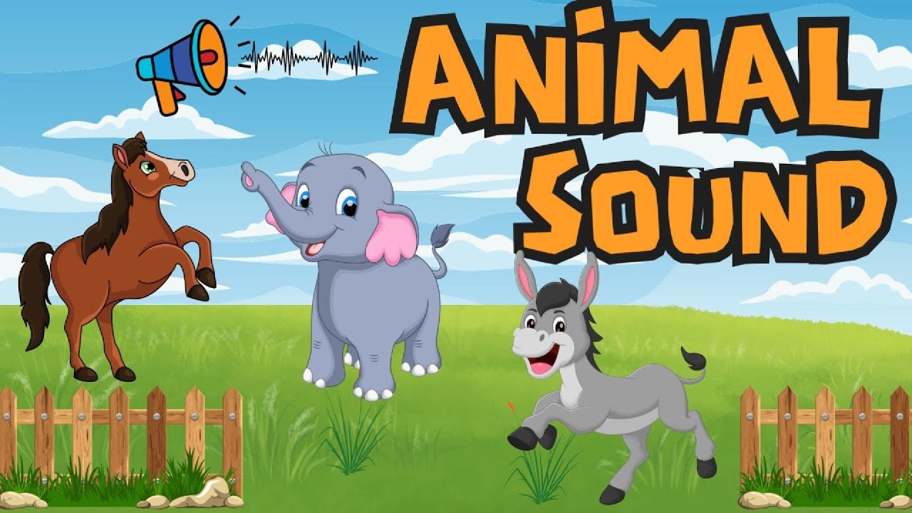 Guess The Animal Sounds For Kids | Lets Learn About Animal Sound - YouTube