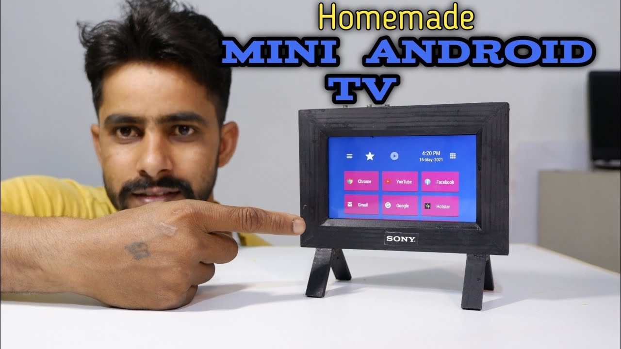 How To Make Mini Led Tv At Home । Android Tv Kaise Banaye । What An ...