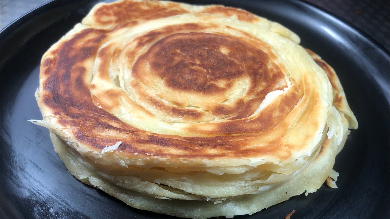 Layered Bun Parotta | Chinese bread with NO OVEN - YouTube