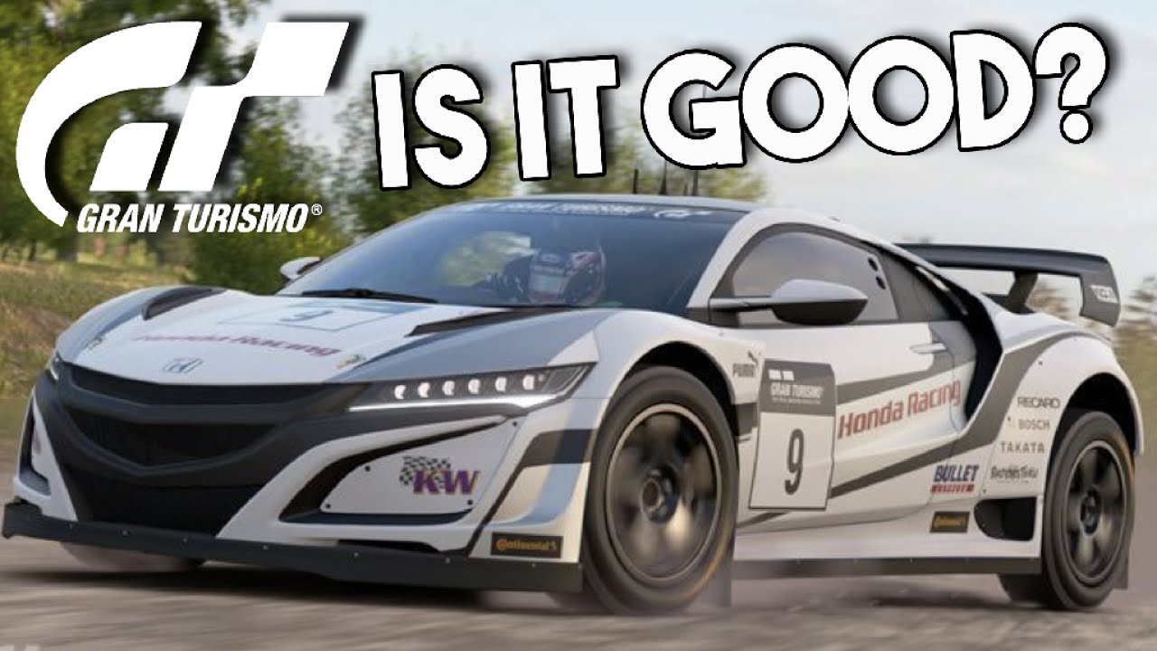 2017 HONDA NSX Rally Racing Logitech G29 Gran Turismo Sport - YouTube