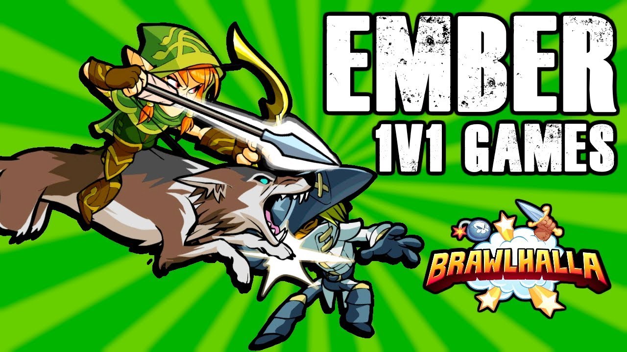 Amazing EMBER Bow and Katars • Brawlhalla 1v1 - YouTube