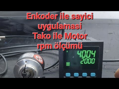 Enda ECH7700 ECH 4400 ENKODER İLE DEVREYE ALINMASINI