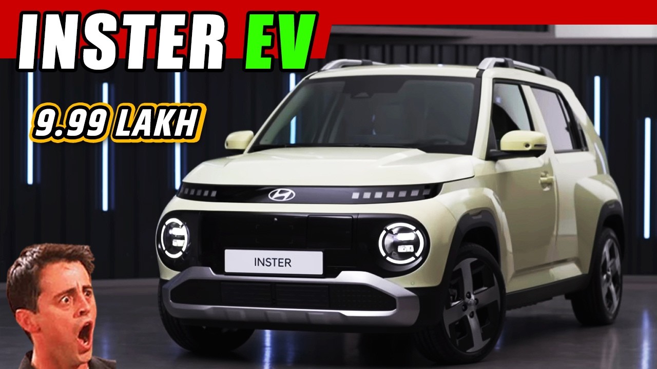 New Hyundai Inster EV Price, Launch and Features #hyundaiinster - YouTube