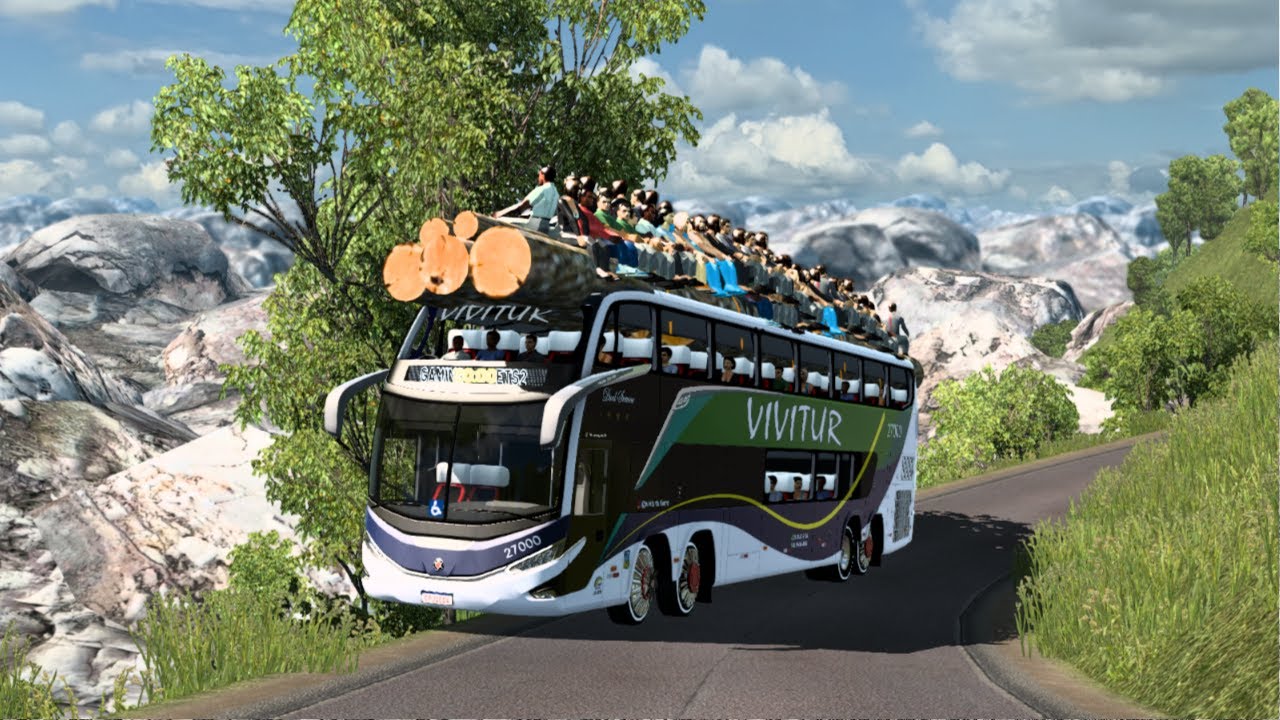 🔴[LIVE] #133 Horrible Journey Carrying Overflowing Passengers Bus ...