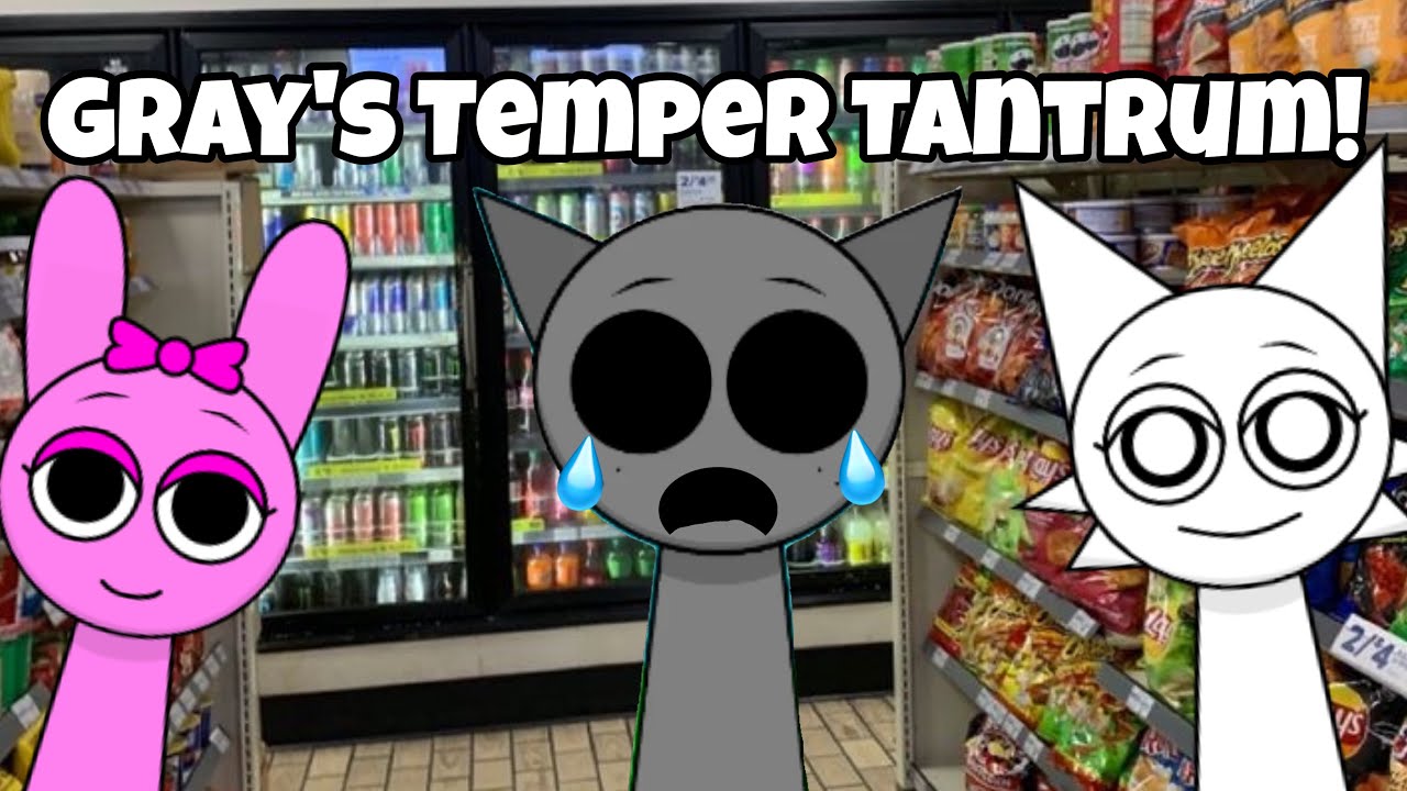 Sprunki Plush - Gray’s Temper Tantrum! - S3E5 - YouTube