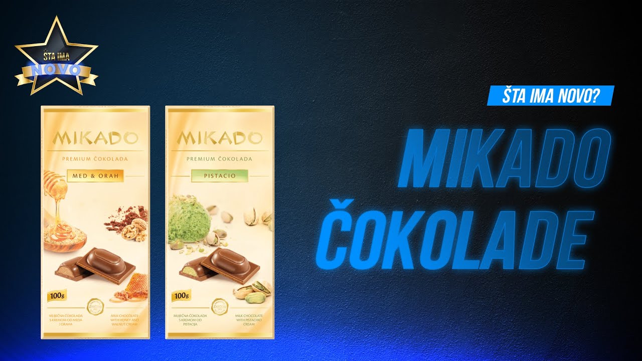 Probamo MIKADO Premium čokolade ⭐ - YouTube