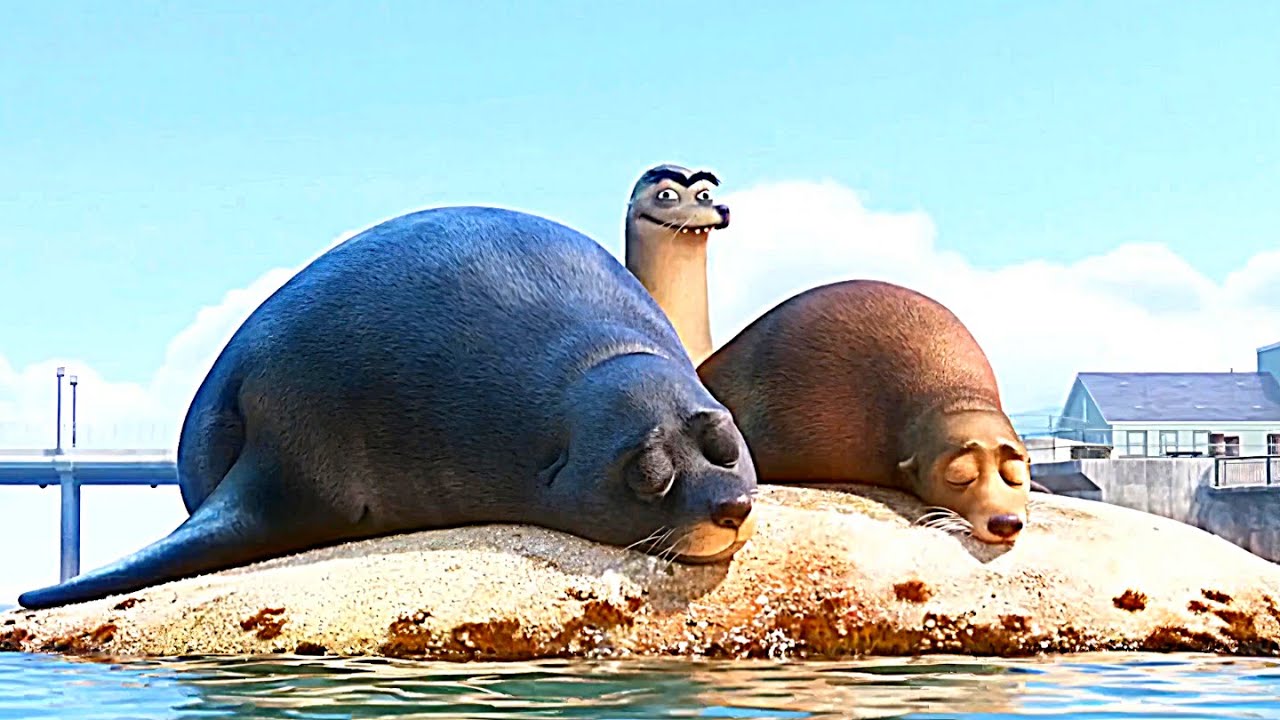 The Tank Gang | Finding Dory (2016) Post Credit Scene - YouTube