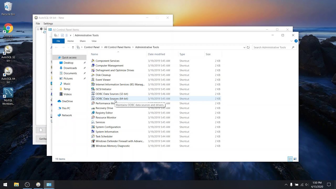 How to setup an ODBC connection to MySQL for AutoSQL - YouTube