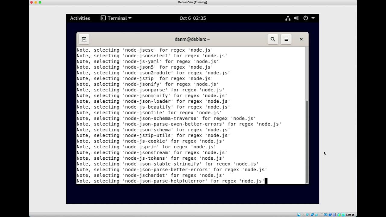 How to install Node.js on Debian 10 - YouTube