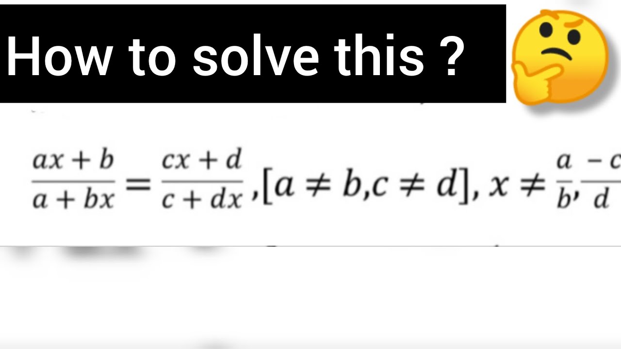Can you solve that problem ? 🤔 - YouTube