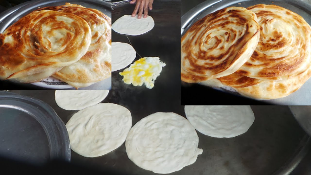 Peshawar Famous Lachha Parata || Famous Pakistani Food - YouTube