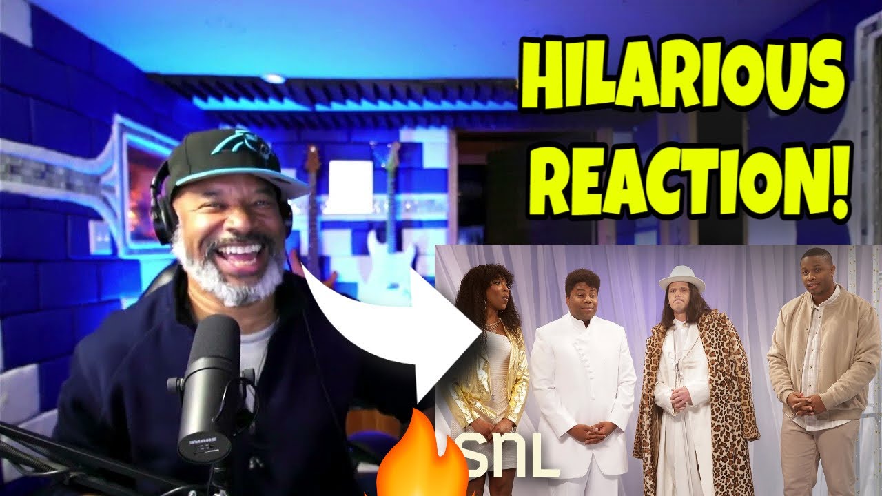 Hysterical Reaction to SNL's Heaven Scene | Producer REACTS - YouTube