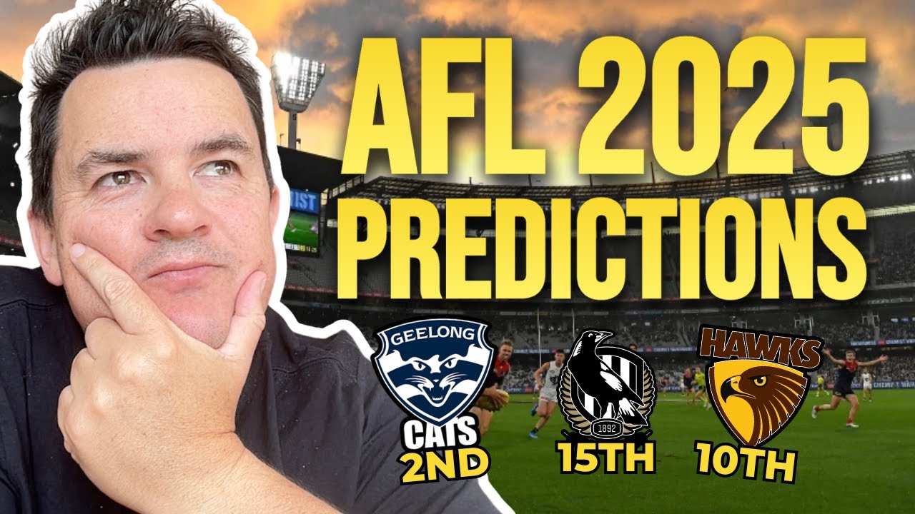 PREDICTIONS | 2025 Ladder Predictions and Tipping Strategy - YouTube