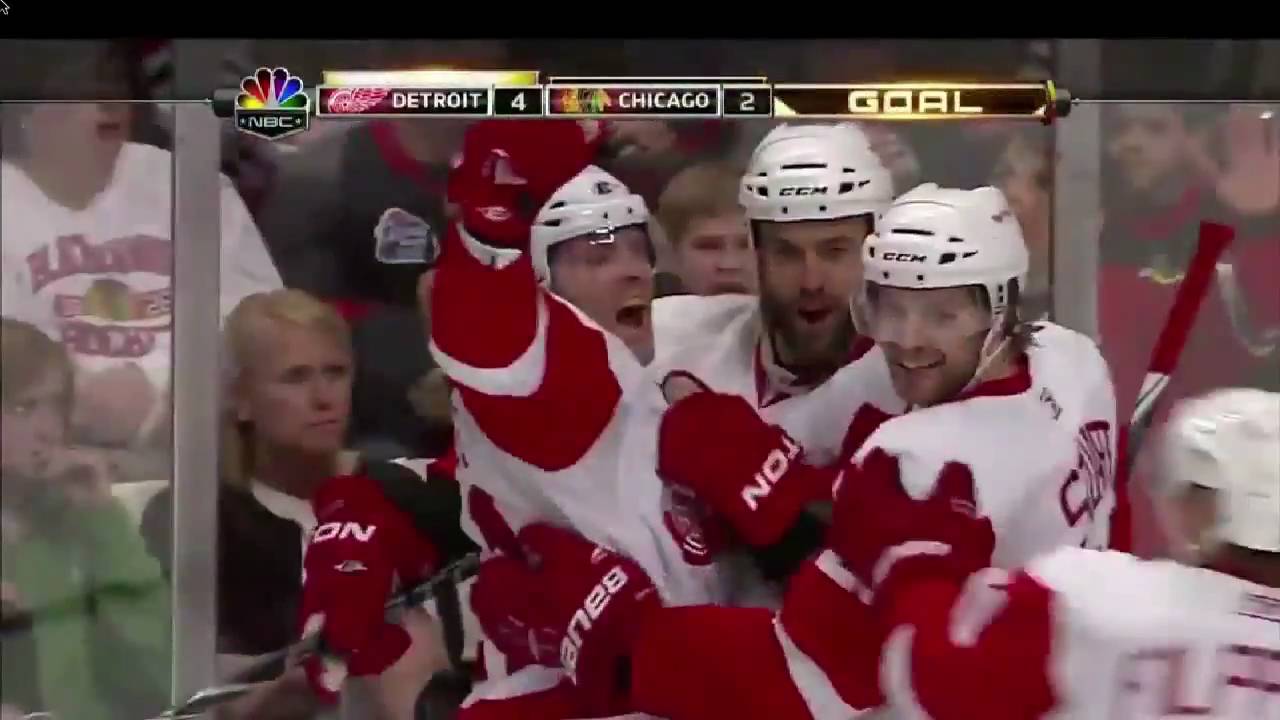 Danny Cleary Game Winner Goal (4/10/11) [HD] - YouTube