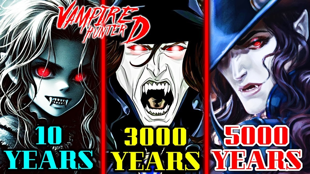 Entire Life of Vampire Hunter D - The Enigmatic Life Of Half-Human ...