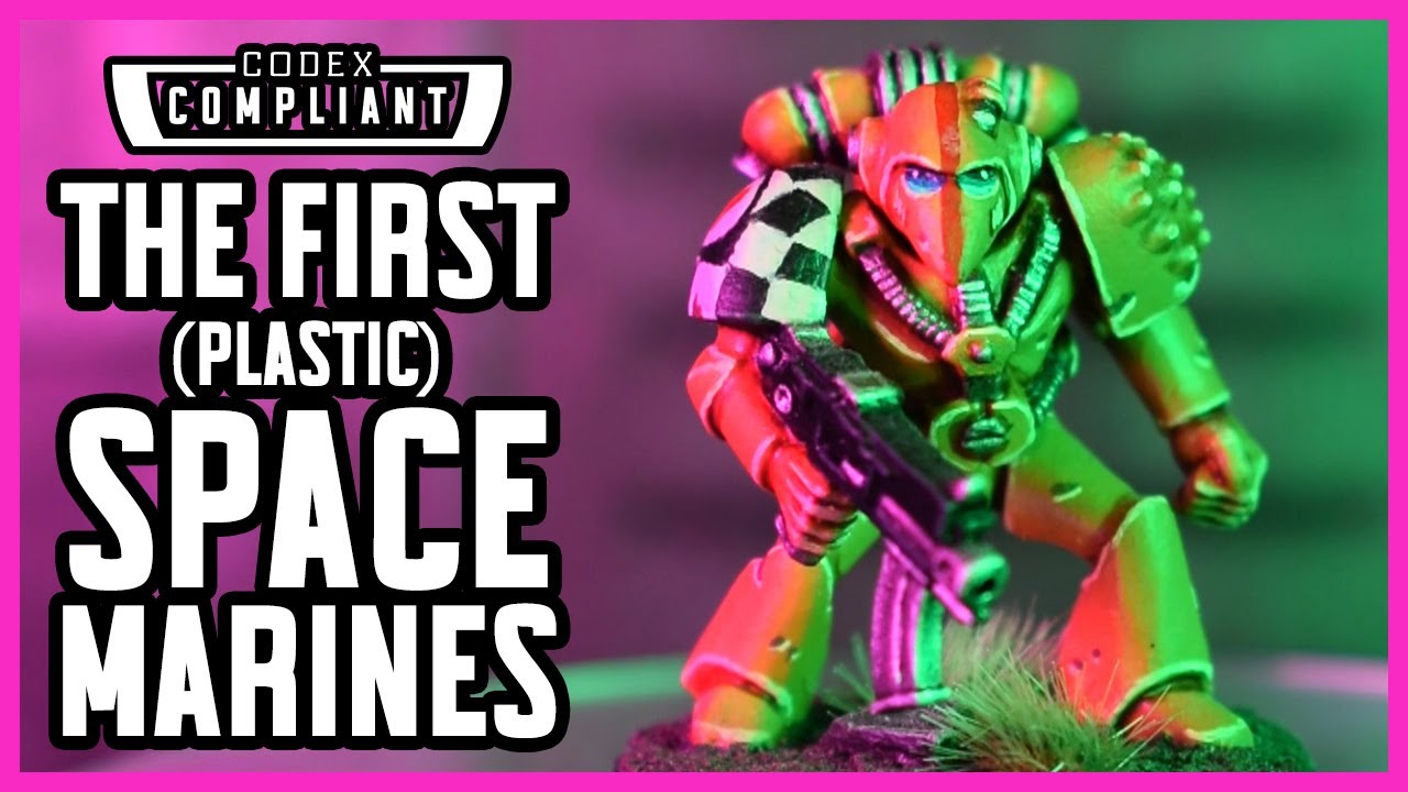 RTB01: The First Plastic Space Marines - Codex Compliant - YouTube