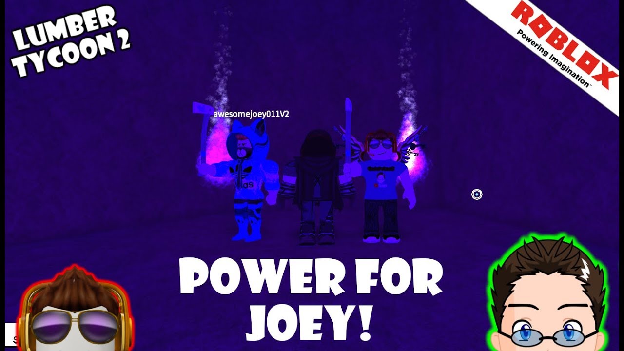 Roblox - Lumber Tycoon 2 - The Power for Joey! - YouTube