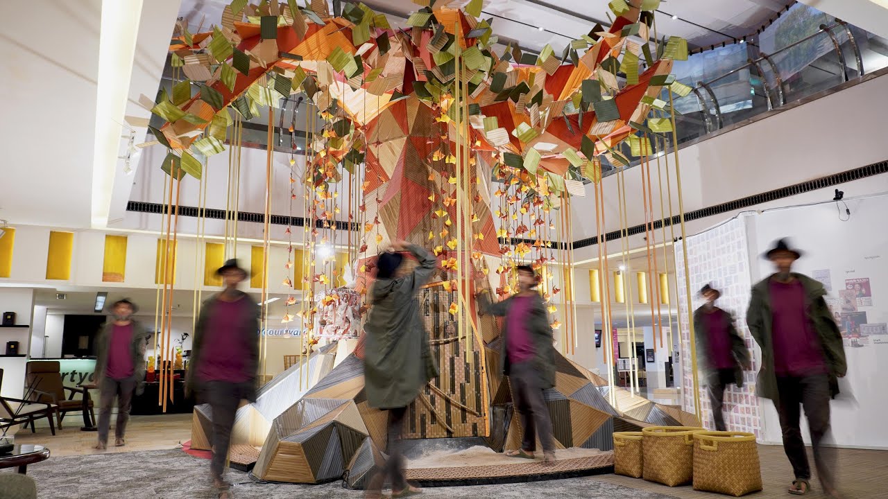 THE WHISPER TREE - THE MOST INTERACTIVE ARTWORK By Alex Abbad - YouTube