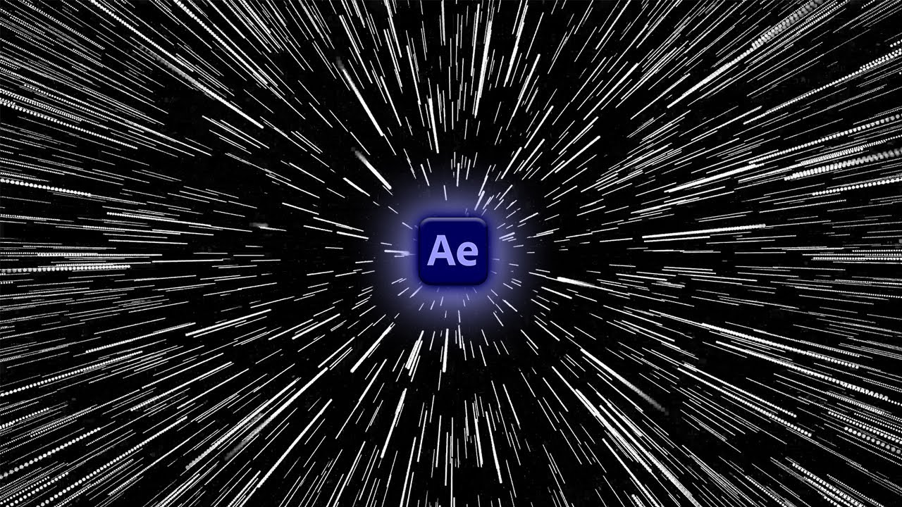 Travel to the Stars in Space 4K After Effects 2021 Tutorial - YouTube