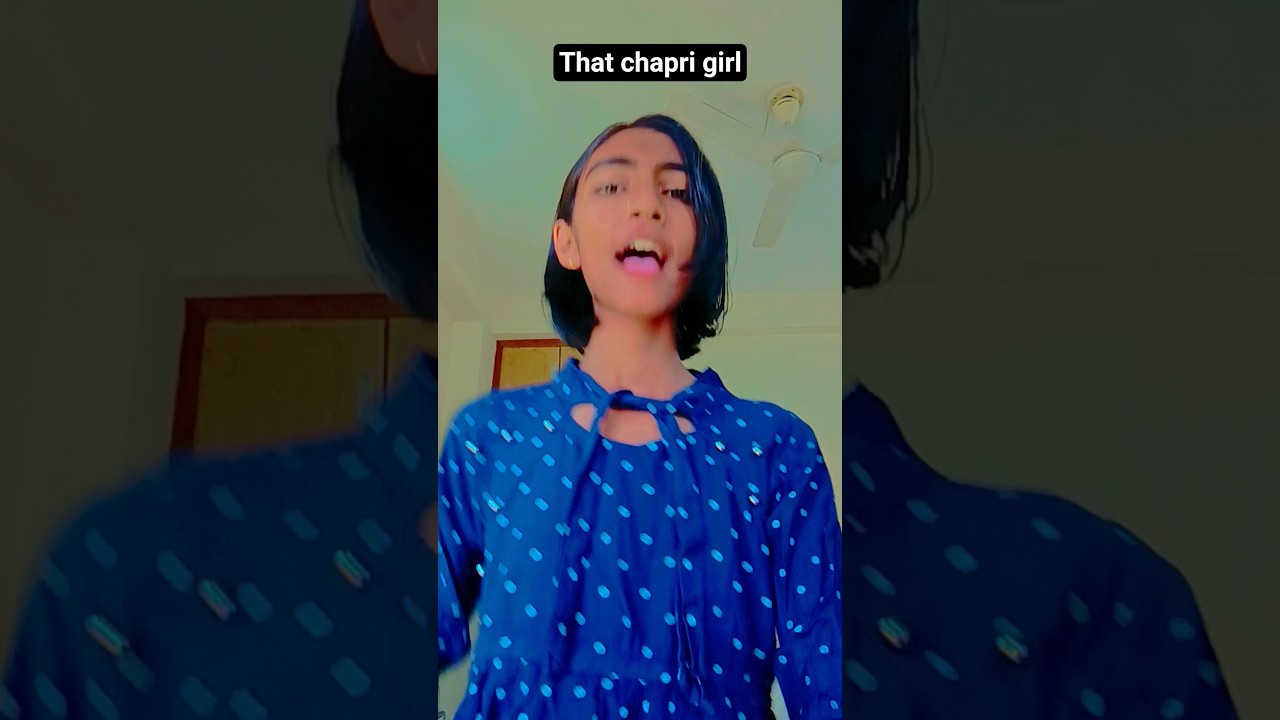 chhapri girl in class, 😄 - YouTube
