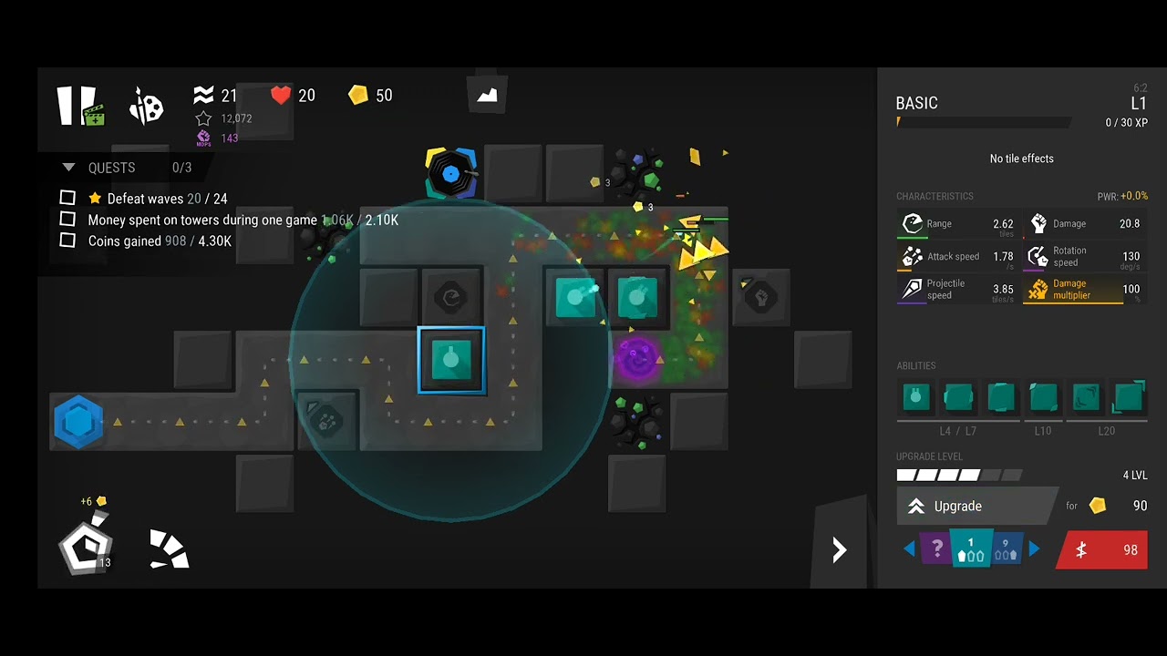 random tower defence game... - YouTube