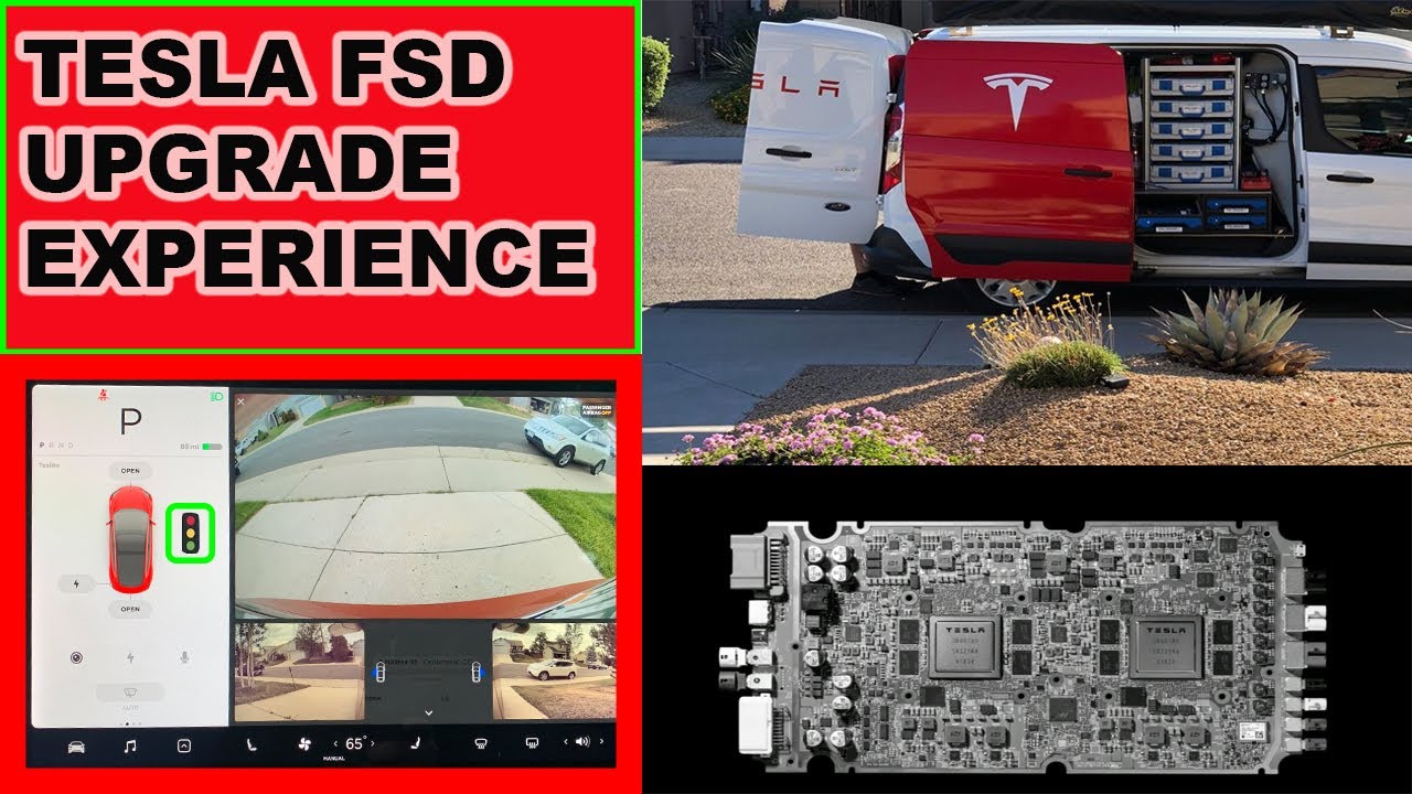 Tesla Full Self Driving Upgrade - HW3 Computer 2020 - YouTube