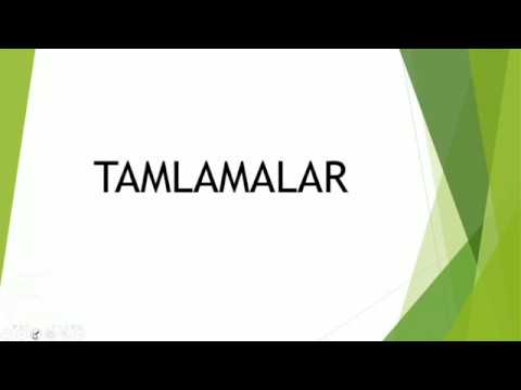 Tamlamalar