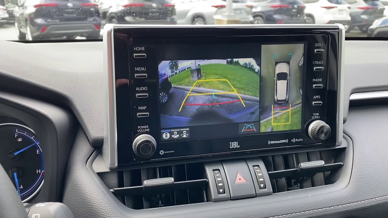 Back up camera and bird’s eye view camera - 2020 Toyota - YouTube