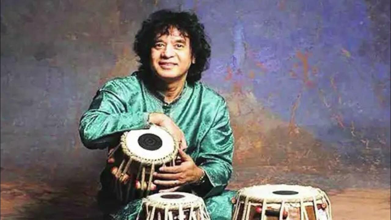 Ustad Zakir Husain Rare tabla Solo Teental Private Mehfil - YouTube