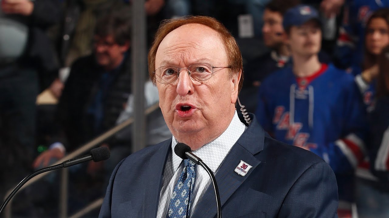 New York Rangers Play-By-Play Announcer Sam Rosen is retiring after the ...