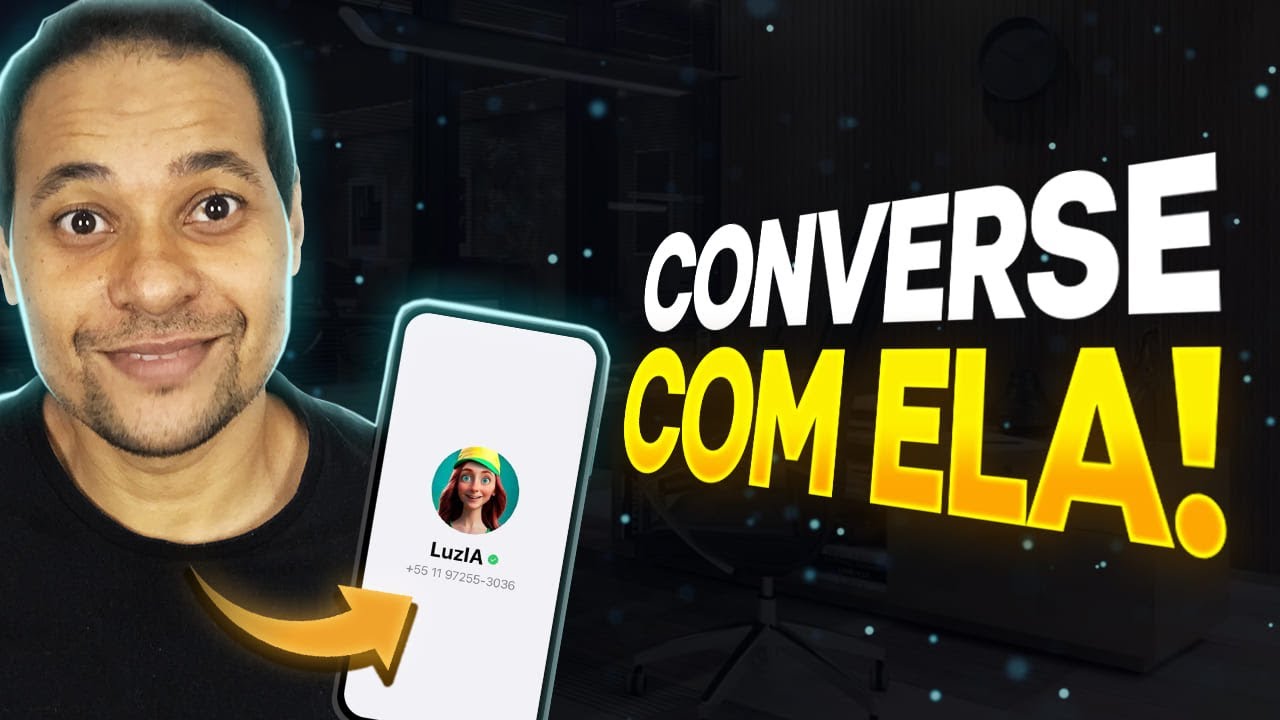 COMO USAR A LUZIA (INTELIGENCIA ARTIFICIAL) no WhatsApp! - YouTube