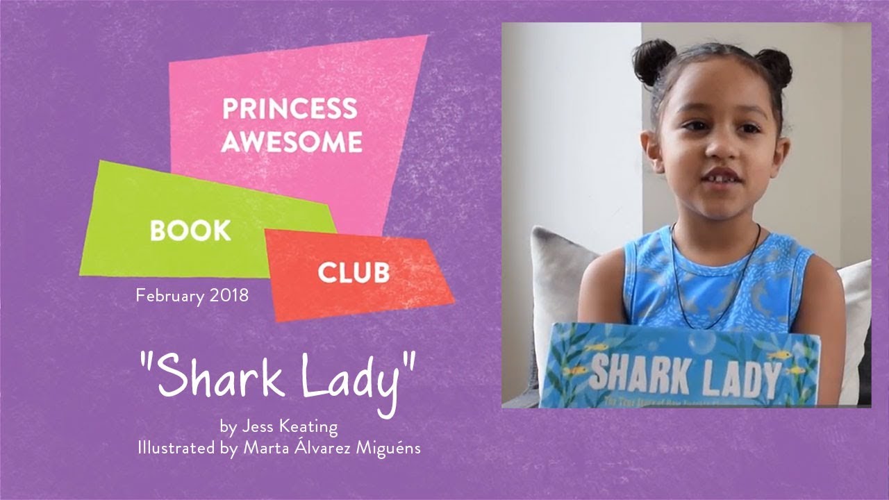 Shark Lady | Princess Awesome Book Club - YouTube