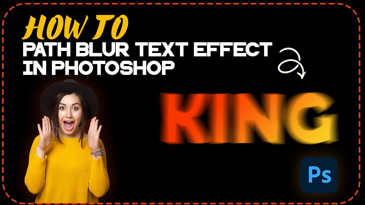 How to Path Blur Effect in Photoshop - YouTube