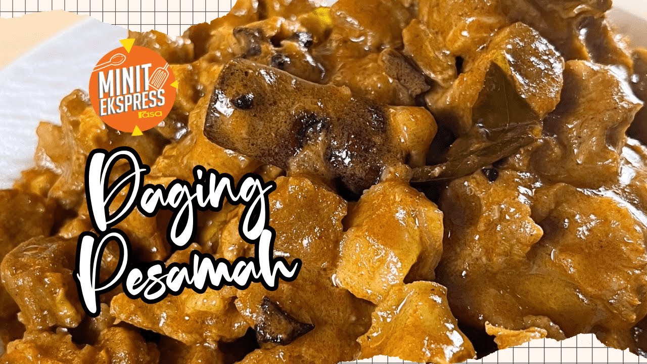 Daging Pesamah Menu Ringkas Tak Banyak Bahan - YouTube