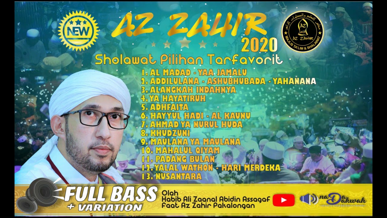 AZ ZAHIR TERBARU FULL BASS / VARIASI VOKAL - YouTube