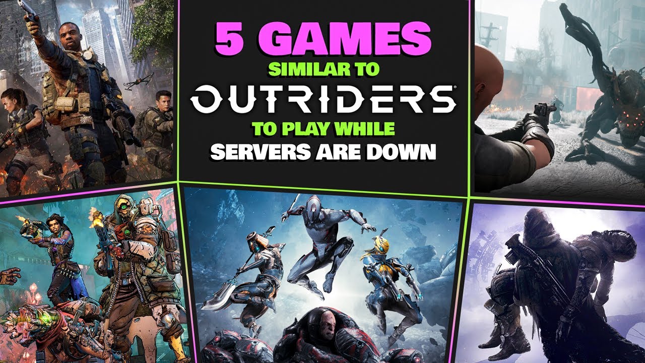 Top 5 Looter-Shooter Games Similar to Outriders to Play in 2021 - YouTube