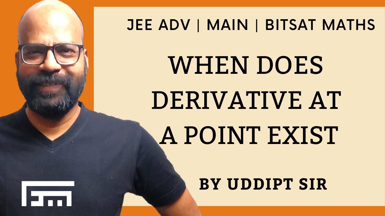 When Does Derivative Exist LHD And RHD Maths For JEE Adv Main when-does-derivative-exist-lhd-and-rhd-maths-for-jee-adv-main