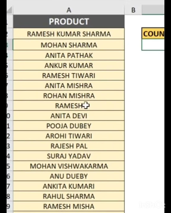 Countif Function Kaise Use Kare Shortvideo Youtubeshorts Viralshorts Youtube
