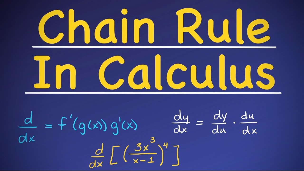 Chain Rule Example Problems Calculus 1 YouTube Chain Rule Example Problems Calculus 1 YouTube